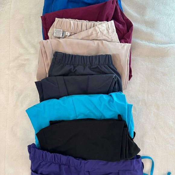 Other | 7 Pair Of Xl Scrubs Multiple Colors 5 Pairs Are By Greys ...